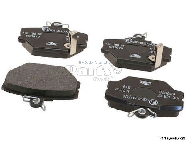 09 2009 Smart Fortwo Brake Pad Set - Brake - AC Delco, API, ATE ...