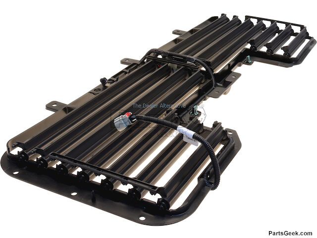 17 2017 Chevrolet Silverado 1500 Radiator Shutter Assembly - Cooling ...