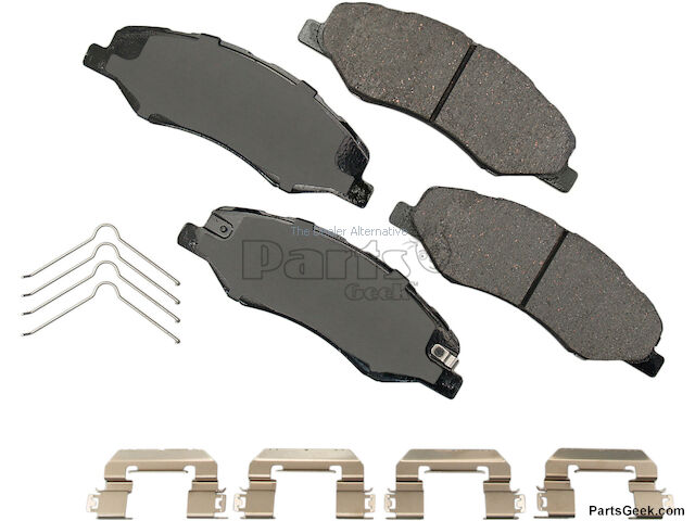 25 2025 Toyota Highlander Brake Pad Set - Brake - Advics, Akebono, Beck ...