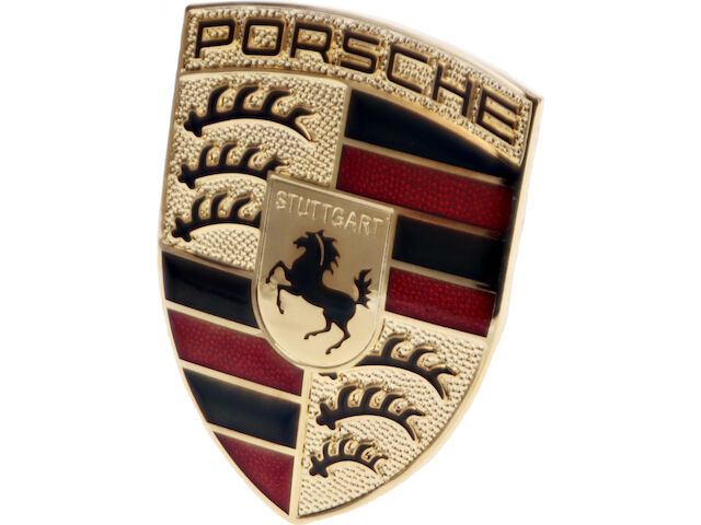 1965-2007 Porsche 911 Emblem - Genuine W0133-1622261 - PartsGeek.com