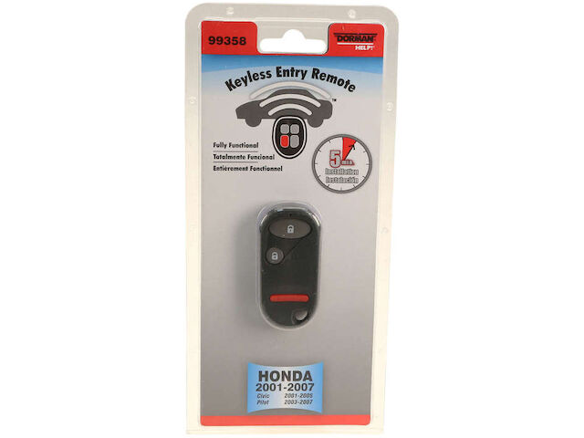 2001-2005 Honda Civic Remote Key Transmitter - Dorman W0133-2172330 ...