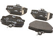 09 2009 Smart Fortwo Brake Pad Set - Brake - API, ATE, Akebono ...