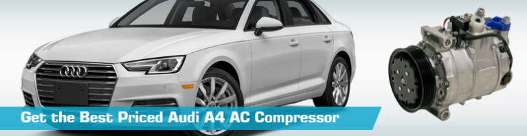 Audi A4 AC Compressor - Air Conditioning - Autopart Premium API ...