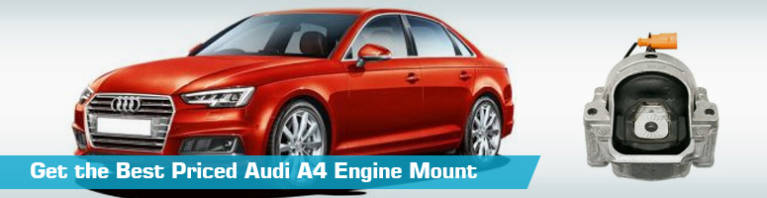 Audi A4 Engine Mount - Motor Mounts - Replacement DriveBolt Autopart ...