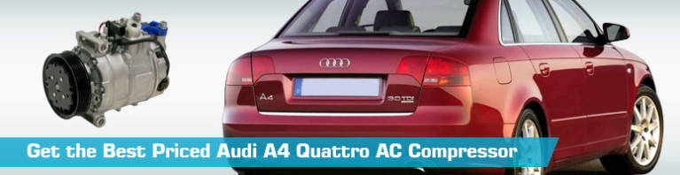 Audi A4 Quattro AC Compressor - Air Conditioning - Autopart Premium ...
