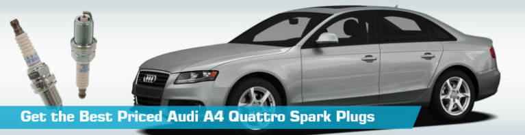 Audi A4 Quattro Spark Plugs - Spark Plug - NGK Bosch Autopart Premium ...