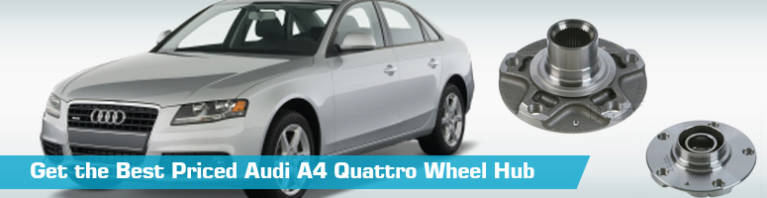 Audi A4 Quattro Wheel Hub - Wheel Bearing Hubs - Autopart Premium TRQ ...