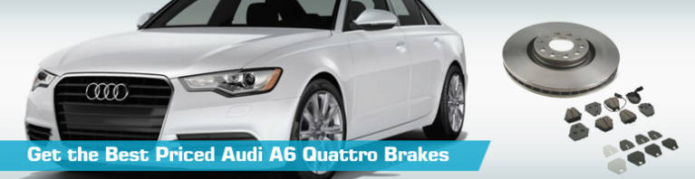 Audi A6 Quattro Brakes - Brake - Autopart Premium Power Stop TRQ ...