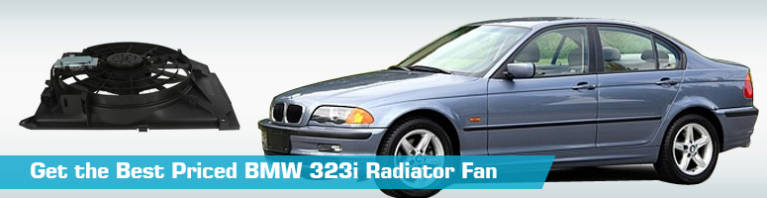 BMW 323i Radiator Fan - Cooling System - Replacement APA/URO Parts ...