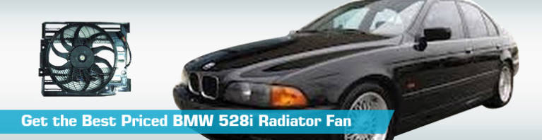BMW 528i Radiator Fan - Cooling System - Replacement Replacement AP SKP ...