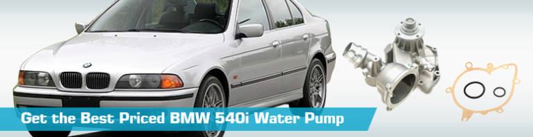 BMW 540i Water Pump - Water Pumps - Autopart Premium Bosch APA/URO ...