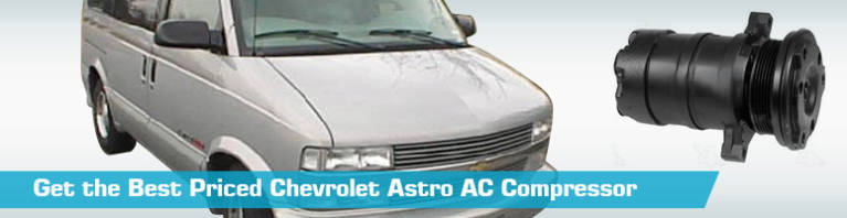 Chevrolet Astro AC Compressor - Air Conditioning - UAC GPD Autopart ...