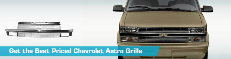 Chevrolet Astro Grille - Grill - Replacement AP Action Crash - 1995 ...