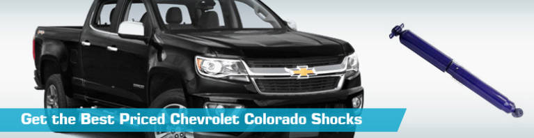 Chevrolet Colorado Shocks - Shock Absorber - TRQ - 2016 2017 2020 2006 ...
