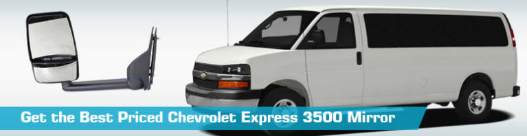 Chevrolet Express 3500 Mirror - Side View Mirrors - Trail Ridge Brock ...