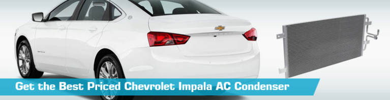 Chevrolet Impala AC Condenser - Air Conditioning - Autopart Premium UAC ...