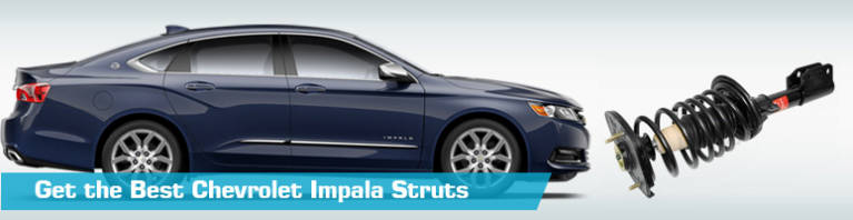 Chevrolet Impala Struts - Shock - Unity TRQ Monroe Detroit Axle ...