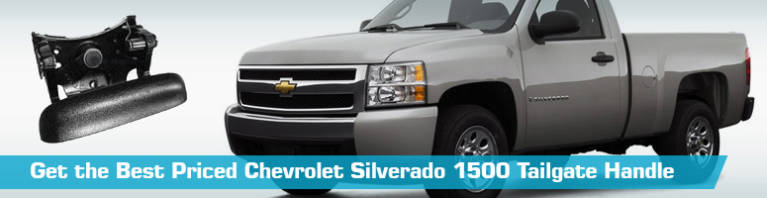 Chevrolet Silverado 1500 Tailgate Handle - Truck Tail Gate Handle ...