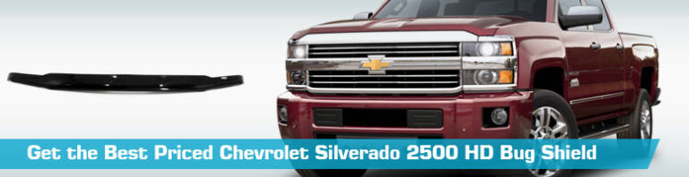 Chevrolet Silverado 2500 HD Bug Shield - Bug Deflectors - Auto ...