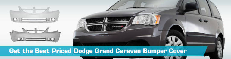 Dodge Grand Caravan Bumper Cover - Bumper - Replacement AP Action Crash ...