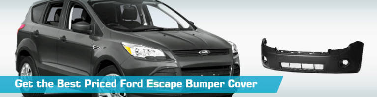 Ford Escape Bumper Cover - Bumper - Replacement AP Action Crash ...