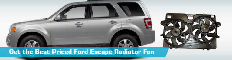 Ford Escape Radiator Fan - Cooling System - Replacement Autopart ...