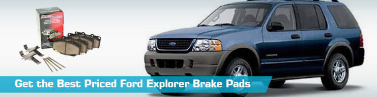 Ford Explorer Brake Pads - Disc Brake Pad - API Detroit Axle Motorcraft ...