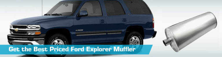 Ford Explorer Muffler - Mufflers - Walker AP Exhaust Speed FX Davico ...