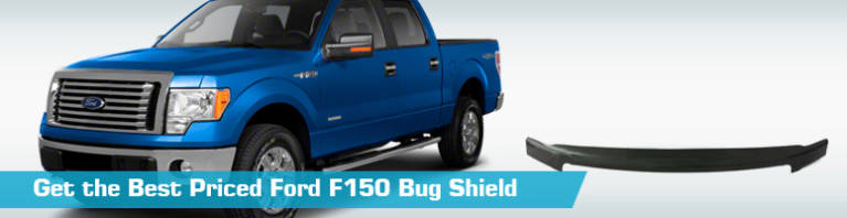 Ford F150 Bug Shield - Bug Deflectors - Auto Ventshade Husky Liner ...
