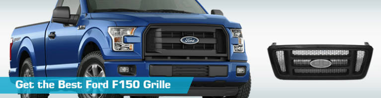 Ford F150 Grille - Grill - Action Crash Replacement AP Replacement ...