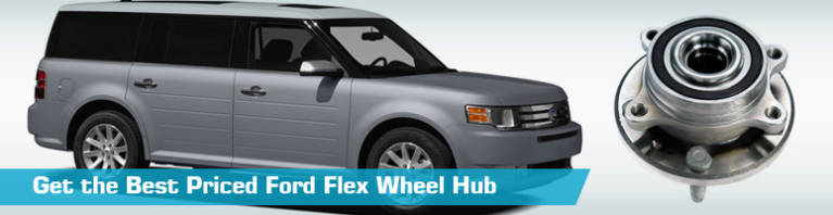 Ford Flex Wheel Hub - Wheel Bearing Hubs - TRQ DriveBolt Detroit Axle ...