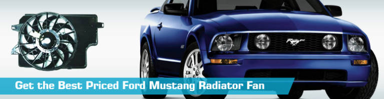 Ford Mustang Radiator Fan - Cooling System - Replacement Autopart ...