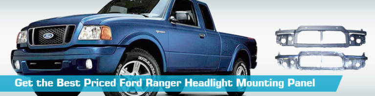 Ford Ranger Headlight Mounting Panel - Header Panel - TechPro Action ...
