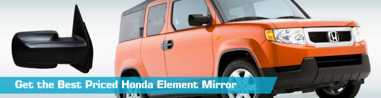 Honda Element Mirror - Side View Mirrors - TRQ Action Crash Brock Kool ...