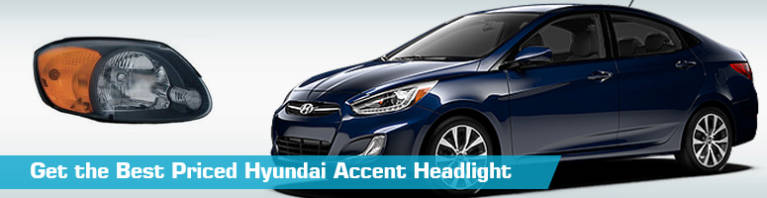 Hyundai Accent Headlight - Headlights - TYC Eagle Eyes Replacement ...
