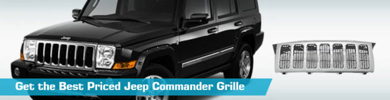 Jeep Commander Grille - Grill - Action Crash DIY Solutions - 2006 2008 ...
