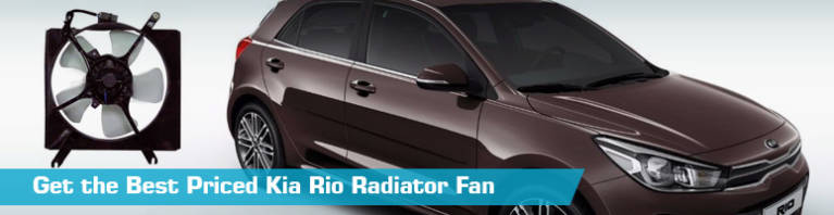 Kia Rio Radiator Fan - Cooling System - Action Crash Replacement ...