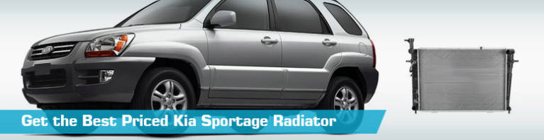 Kia Sportage Radiator - Auto Radiators - Autopart Premium Spectra ...