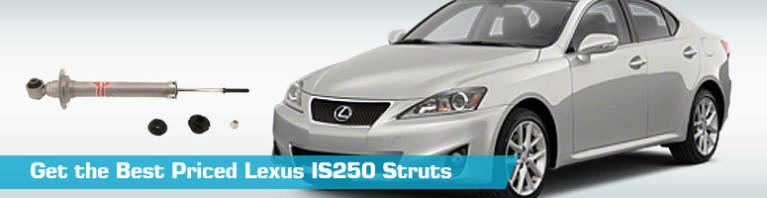 Lexus IS250 Struts - Shock - TRQ KYB Detroit Axle Unity FCS Automotive ...