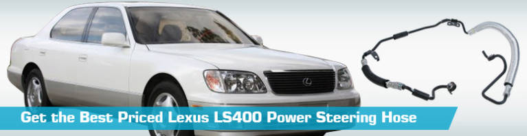 Lexus LS400 Power Steering Hose - Steering Pump Hose - Genuine Sunsong ...