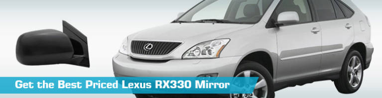 Lexus RX330 Mirror - Side View Mirrors - Brock TRQ Action Crash DIY ...