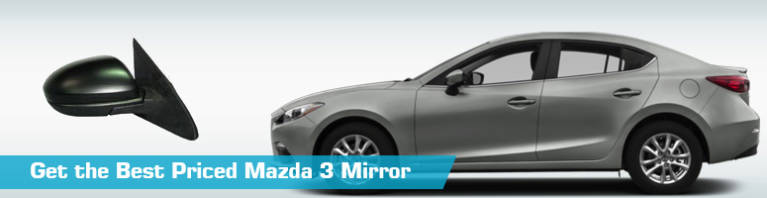 Mazda 3 Mirror - Side View Mirrors - Brock Autopart Premium Action ...