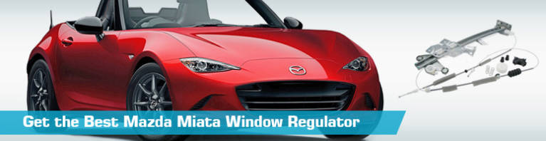 Mazda Miata Window Regulator - Window Regulators - Brock Genuine - 1991 ...