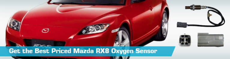 Mazda RX8 Oxygen Sensor - O2 Sensor - Bosch Replacement Denso DriveBolt ...