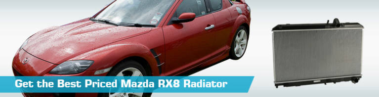 Mazda RX8 Radiator - Auto Radiators - Denso API Autopart Premium TYC ...