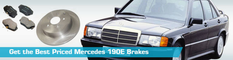 Mercedes 190E Brakes - Brake - Centric Dynamic Friction TRQ - 1992 1991 ...