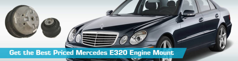 Mercedes E320 Engine Mount - Motor Mounts - Replacement TRQ Anchor ...