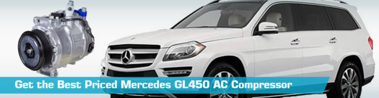 Mercedes GL450 AC Compressor - Air Conditioning - Nissens API ...