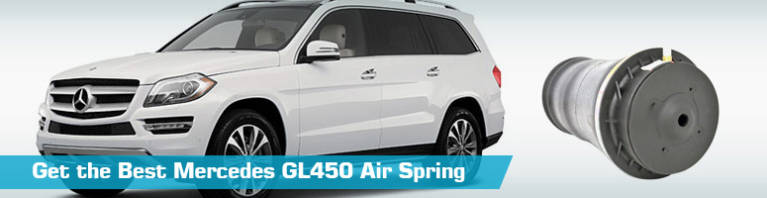 Mercedes GL450 Air Spring - Air Springs - Unity Arnott Autopart Premium ...