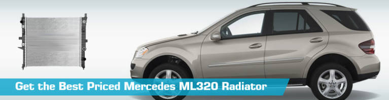Mercedes ML320 Radiator - Auto Radiators - OSC Automotive API TRQ ...